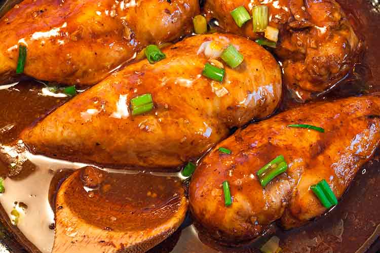 Como fazer Delicioso Frango ao Molho de Café