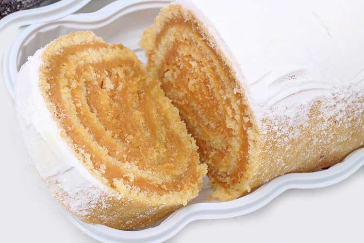 Rocambole de doce de leite - Brasil inFoco